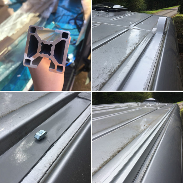 How to Build a DIY Van Roof Rack - To the Mountains and Back