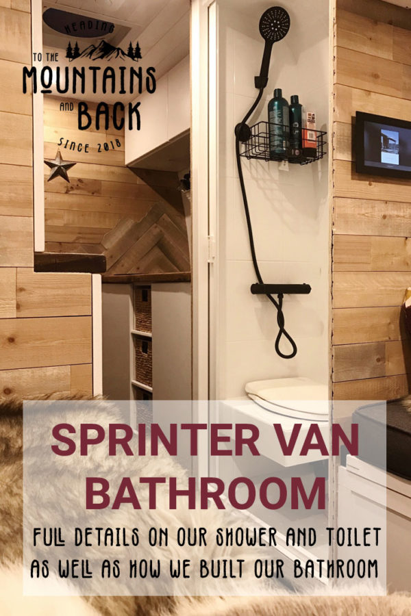 How to Build a Sprinter Van Bathroom - To the Mountains and Back