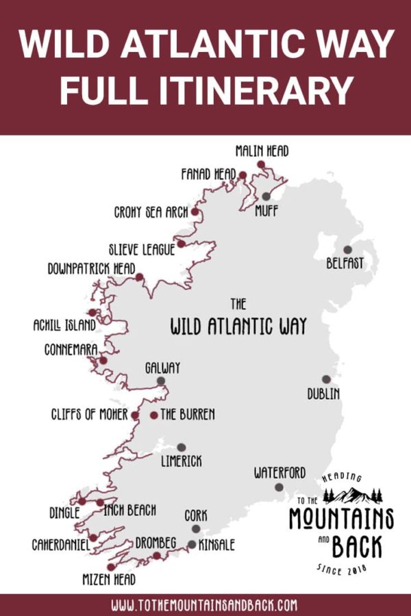 Driving the Wild Atlantic Way - To the Mountains and Back