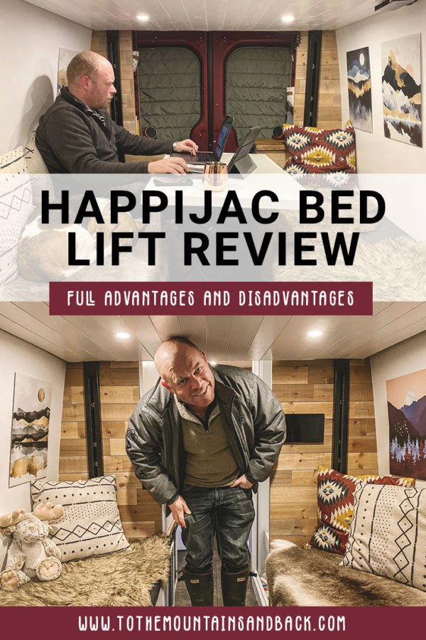 Comprehensive Happijac Bed Lift Review - To the Mountains and Back